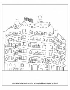 Free Barcelona Coloring Pages for Download (Printable PDF)
