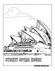 Free Australia Coloring Pages for Download (Printable PDF)