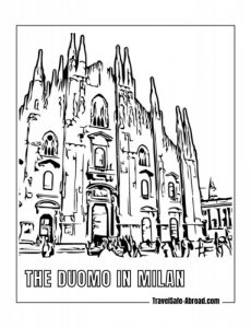 Free Italy Coloring Pages for Download (Printable PDF)