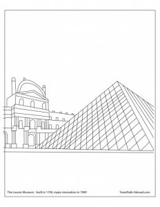 Free Paris Coloring Pages for Download (Printable PDF)
