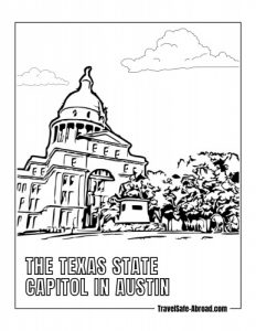 Free Texas Coloring Pages for Download (Printable PDF)